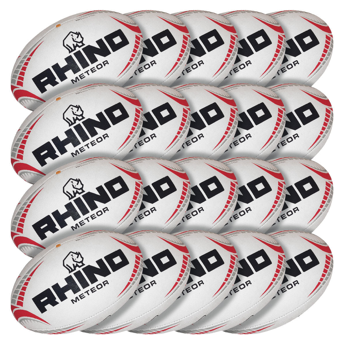 20pc Meteor Match Rugby Ball Bundle – Affordable, Durable & Match-Ready