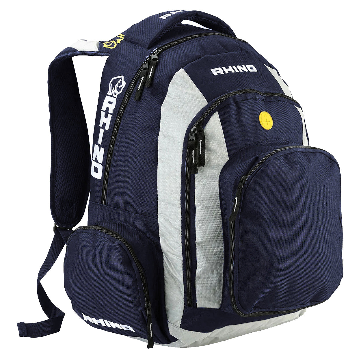 Navy Rhino Backpack | Durable Rugby Gear Bag with Laptop Pocket