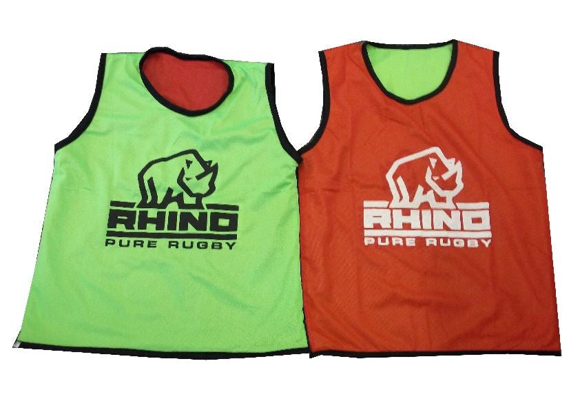 Rhino Youth Reversible Rugby Bibs | Lightweight, Durable Mesh for Training