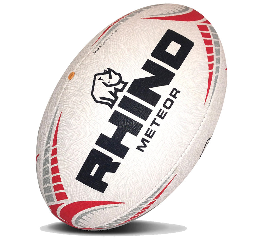 Rhino Meteor Match Rugby Ball – Professional-Grade Rugby Ball for Elite ...