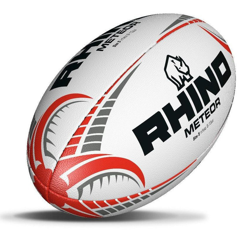 Rhino Meteor Match Rugby Ball – Professional-Grade Rugby Ball for Elite ...